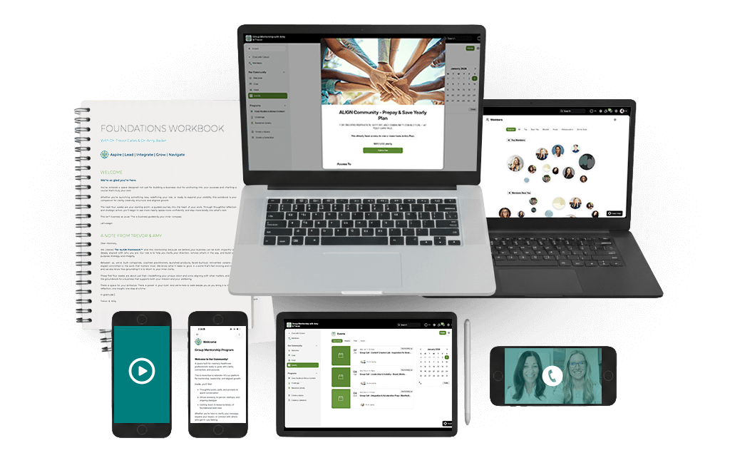 ALIGN Programs & Mentorship Paths | Community, Group, VIP